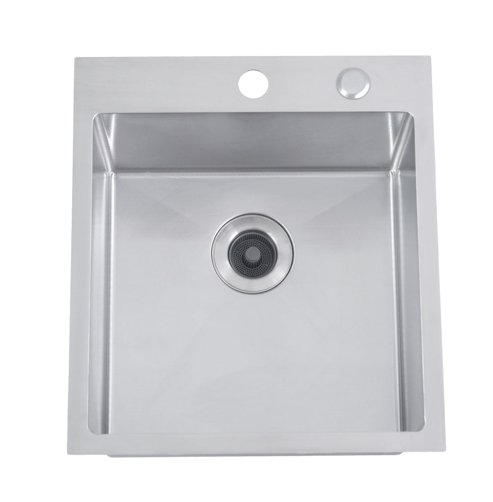 CozyBlock EmboPress Series Topmount Workstation Kitchen Sink - Premium ...